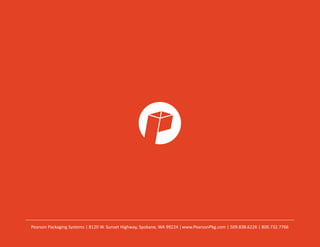 Pearson Packaging Systems - Products and Capabilities Overview | PDF