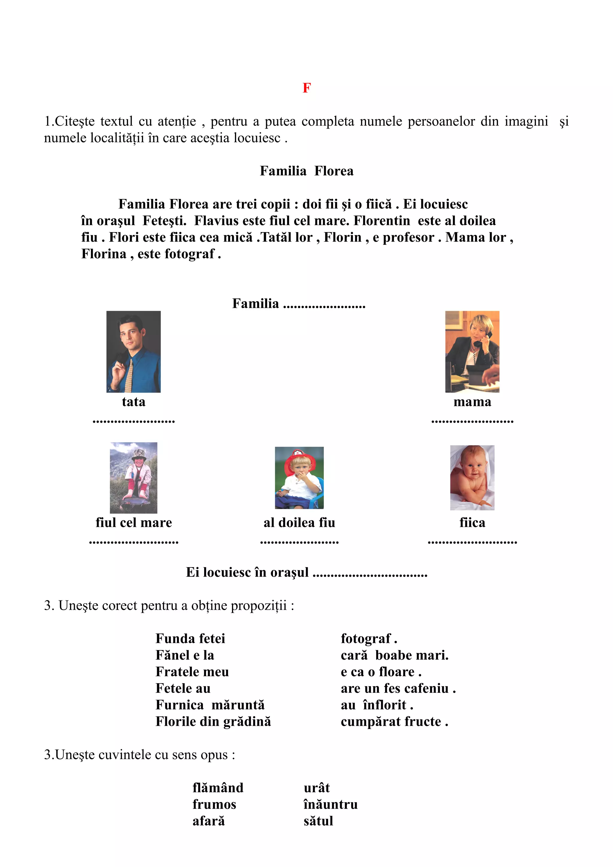 6654510 fise-limba-romana-clasa-i | PDF