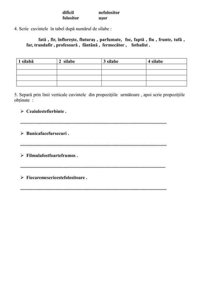 6654510 fise-limba-romana-clasa-i | PDF