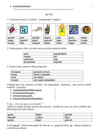 6654510 fise-limba-romana-clasa-i | PDF