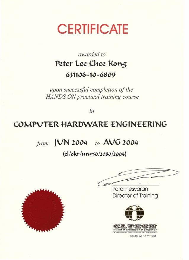 Cert_Computer_Hardware | PDF