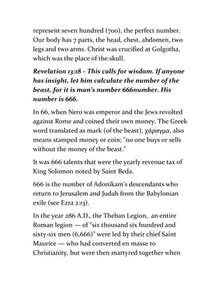 666 The Human # | RTF | Christianity | Religion & Spirituality