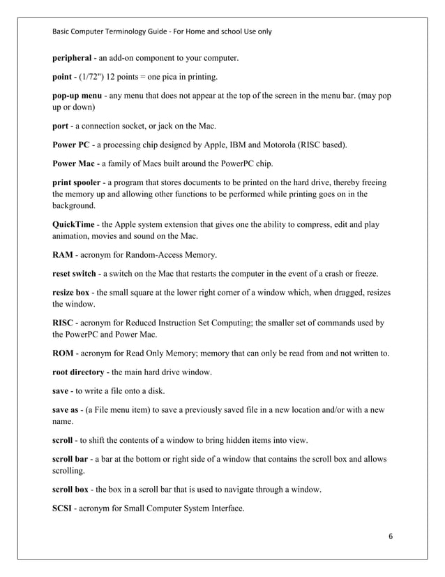 66628558 computer-terms-guide | PDF