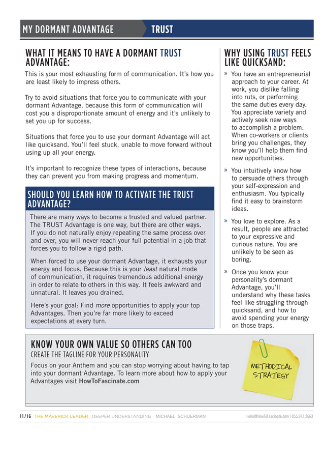 Michael--Schuerman-Fascination-Advantage-Report | PDF