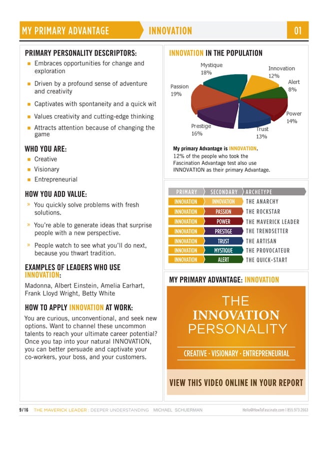 Michael--Schuerman-Fascination-Advantage-Report | PDF
