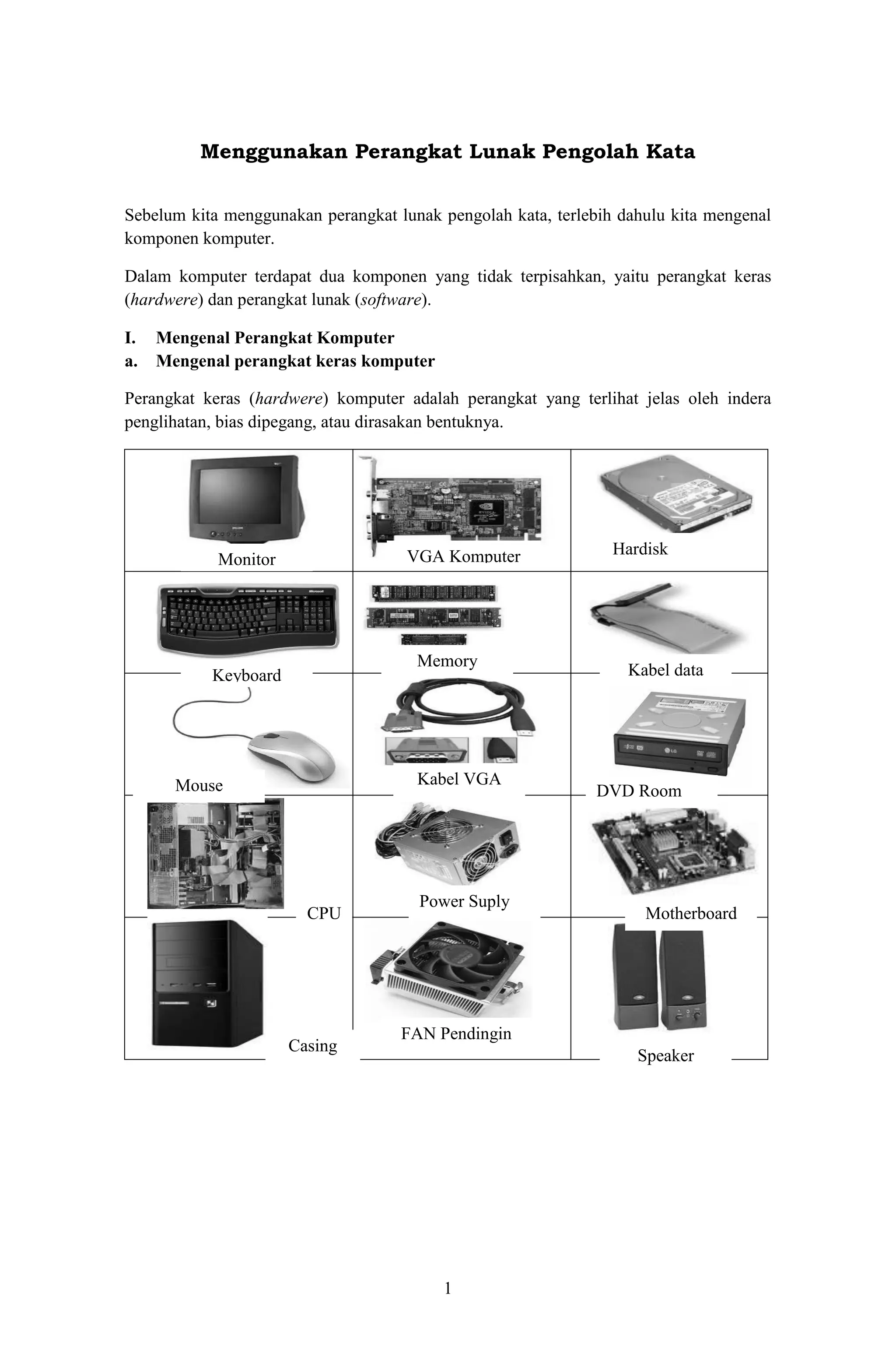 66645491 modul-dan-panduan-belajar-microsoft-word-2007 | PDF