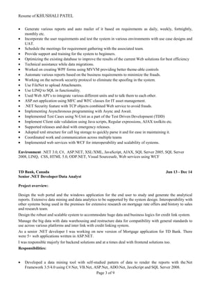 Khushali Patel-resume- | DOC