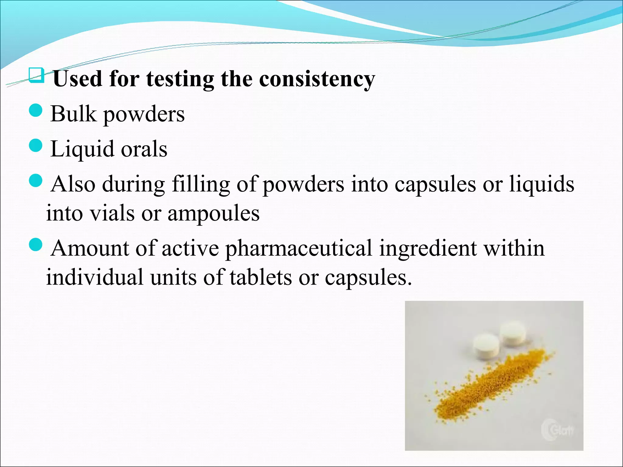 TESTS ON FORMULATIONS: Content Uniformity, Hardness, Dissolution. | PPT