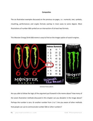 Monster Energy Drink 666 Warning