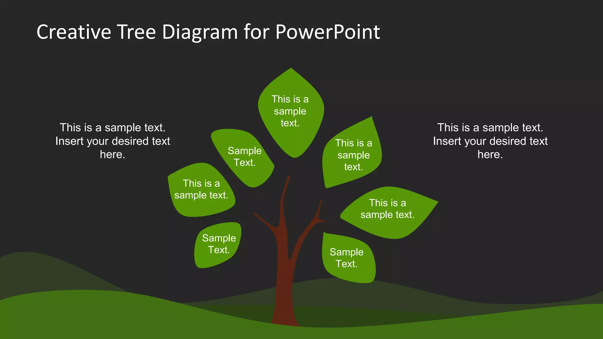 Creative Tree Diagram PowerPoint Template Design | PDF