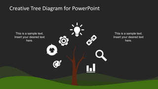 Creative Tree Diagram PowerPoint Template Design | PDF