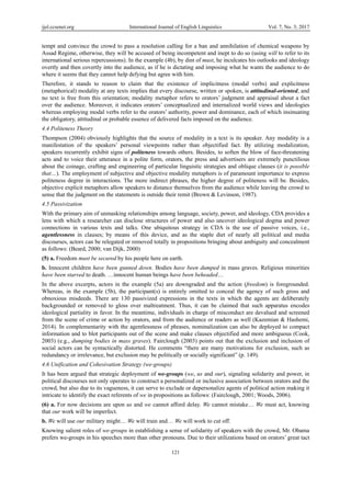 A Radical Shift to a Profound and Rigorous Investigation in Political ...