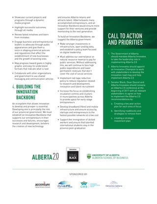 Alberta2.0 - First Steps to a New Alberta | PDF