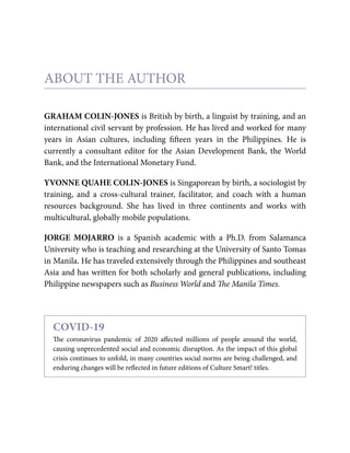 Philippines Culture Smart The Essential Guide to Customs Culture Graham ...