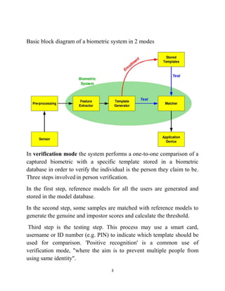 Face Recognition report | PDF