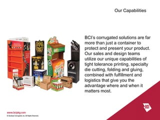 Buckeye Corrugated Brochure | PPT