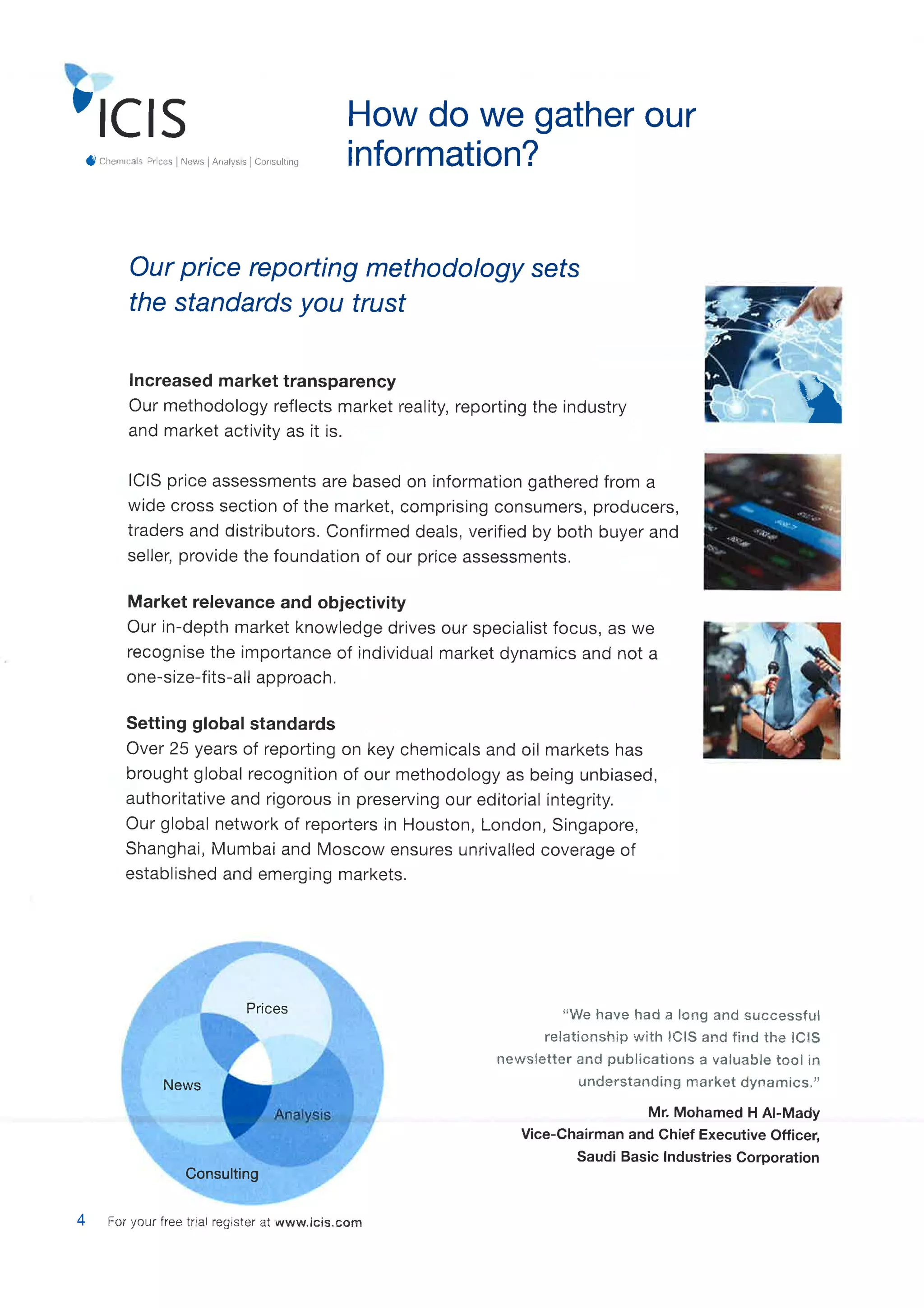 ICIS Brochure - Chemical Pricing | PDF