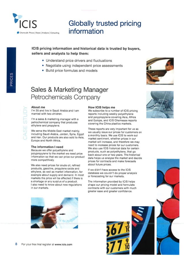 ICIS Brochure - Chemical Pricing | PDF