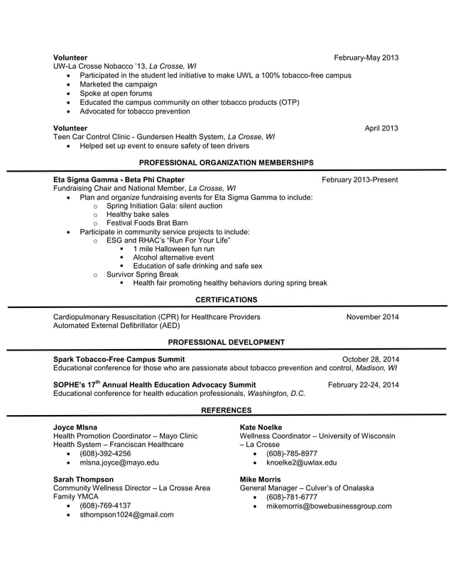 Christine's updated resume | PDF | Medical Health