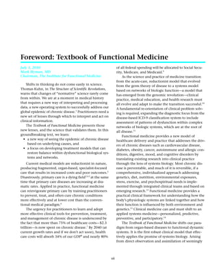Textbook of Functional Medicine 2010 Institute For Functional Medicine ...