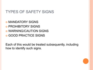 OCCUPATIONAL HEALTH & SAFETY | PPT