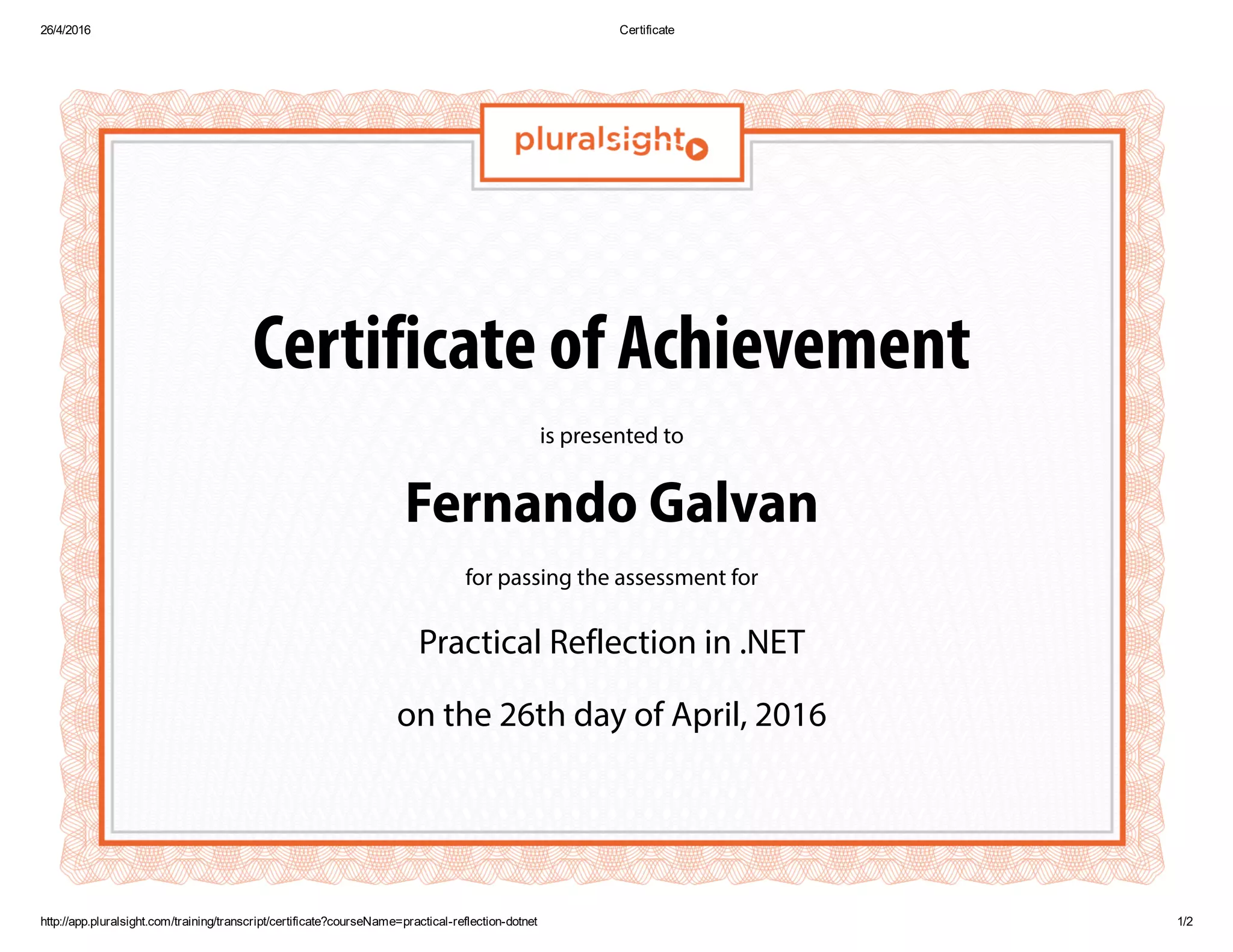 Practical Reflection In Dot Net Ppt