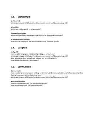 5264 BLVC-plan 1.0 richtlijnen | PDF