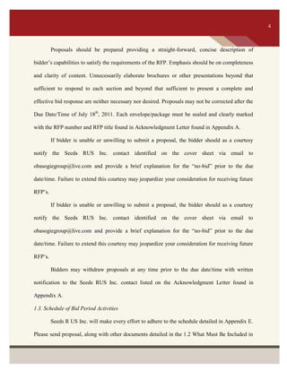 Request For Proposal - Inventory Tracking System | PDF