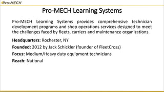 Pro-MECH Products and Services Overview 042816 | PPTX | Technology ...
