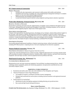 Veraar Resume 2015-07 | PDF