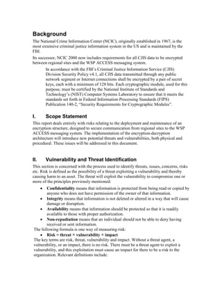 Risk Analysis Report review | PDF