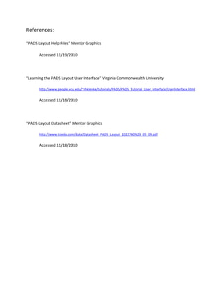 PCB designing in PADS layout | PDF