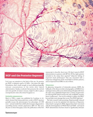 The Ophthalmologist_NGF | PDF | Eye and Vision Conditions | Diseases ...