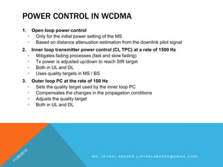WCDMA OverView | PPSX