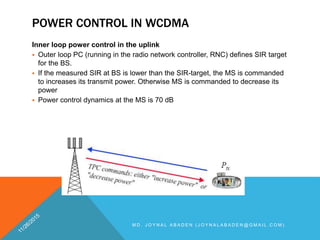 WCDMA OverView | PPSX