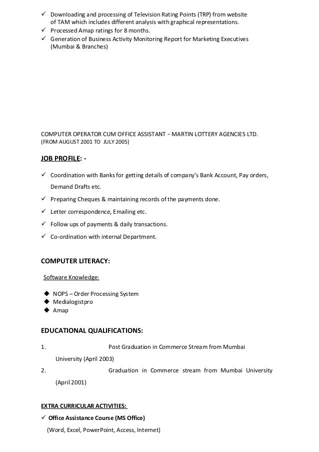 CV - Deepa Gorule 7th March'16