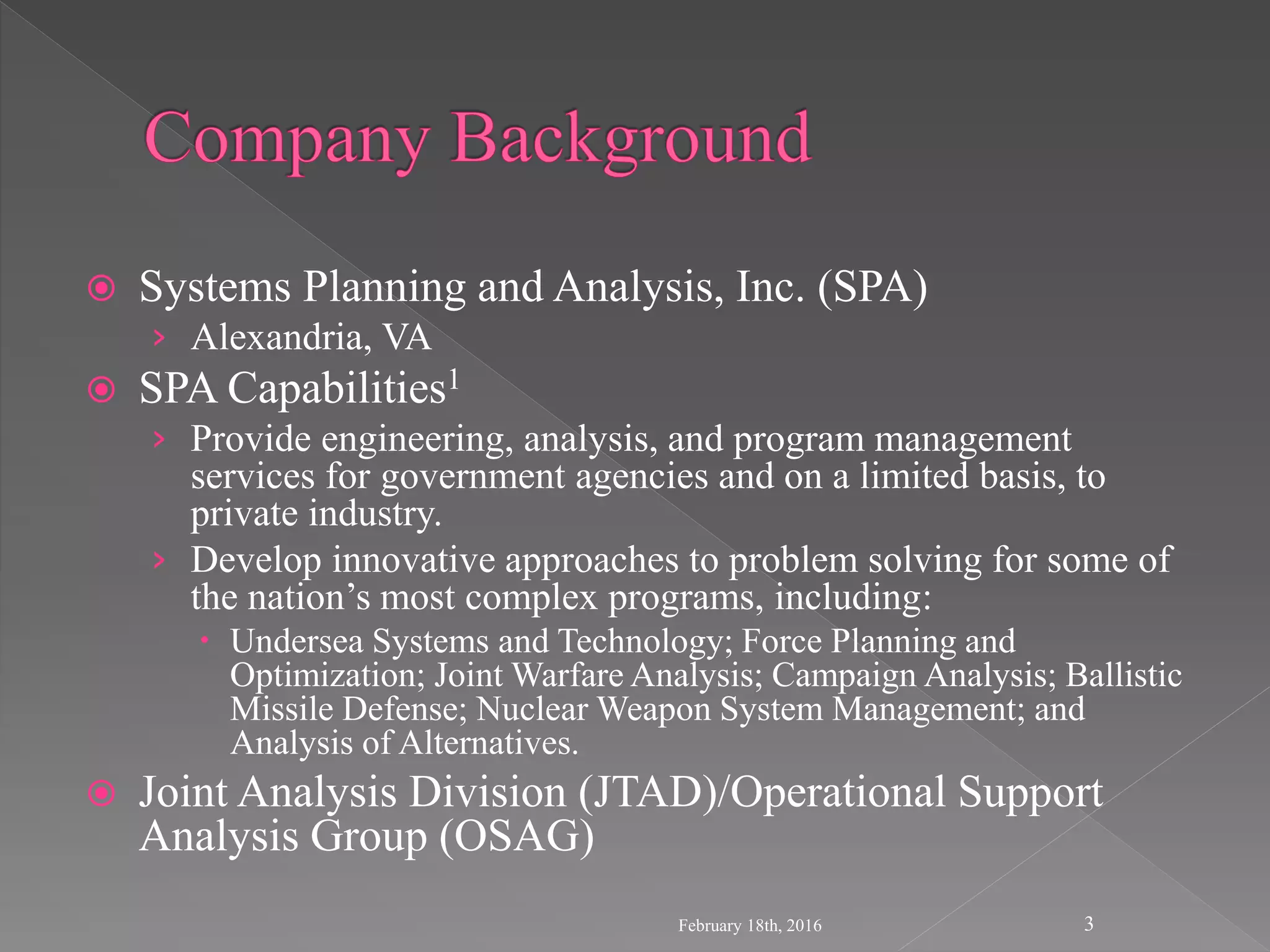 Capabilities Based Assessment Presentation-v2 | PPT