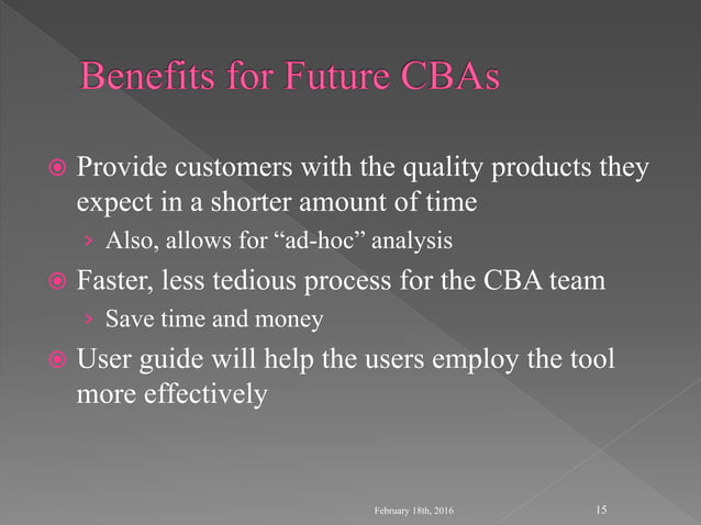 Capabilities Based Assessment Presentation-v2 | PPT