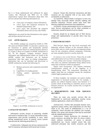 Web Services Security - Short Report | PDF | Internet | Computing