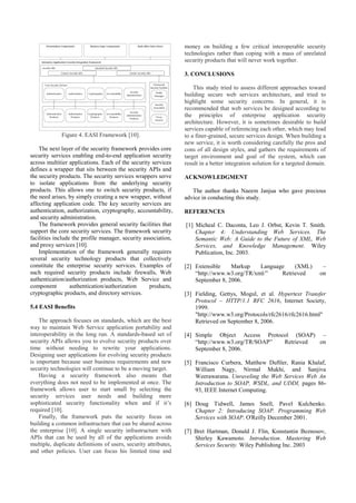 Web Services Security - Short Report | PDF | Internet | Computing