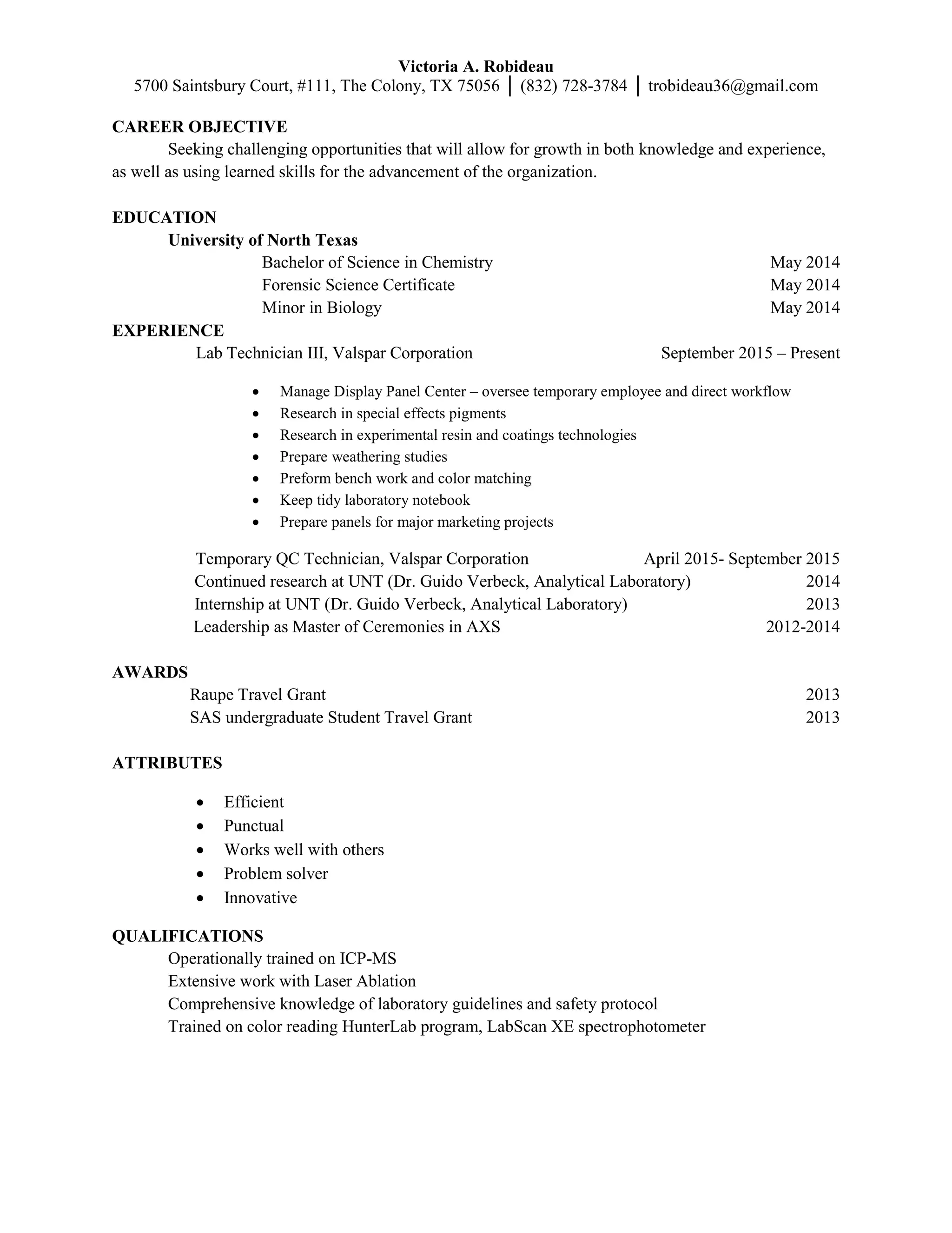 Resume_2016 | PDF
