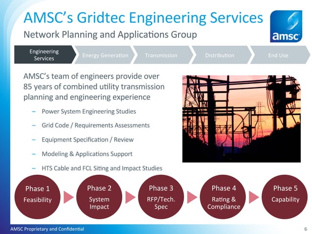 AMSC D-VAR STATCOM Systems - Intro | PPT