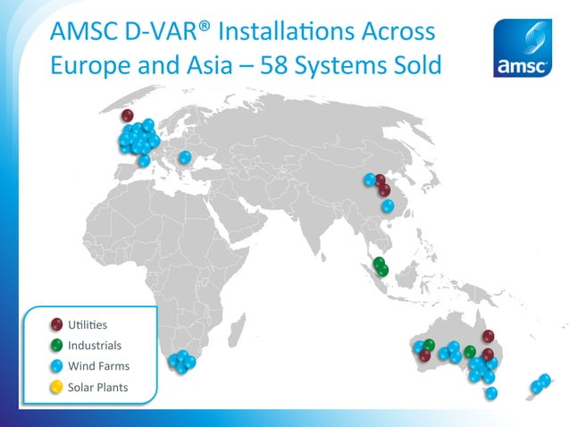 AMSC D-VAR STATCOM Systems - Intro | PPT