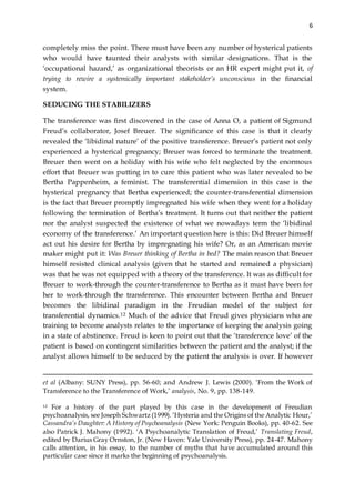 On the Transference and the Counter-Transference | DOCX