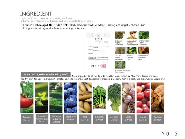 NoTS company Info & Product Catalog | PPT
