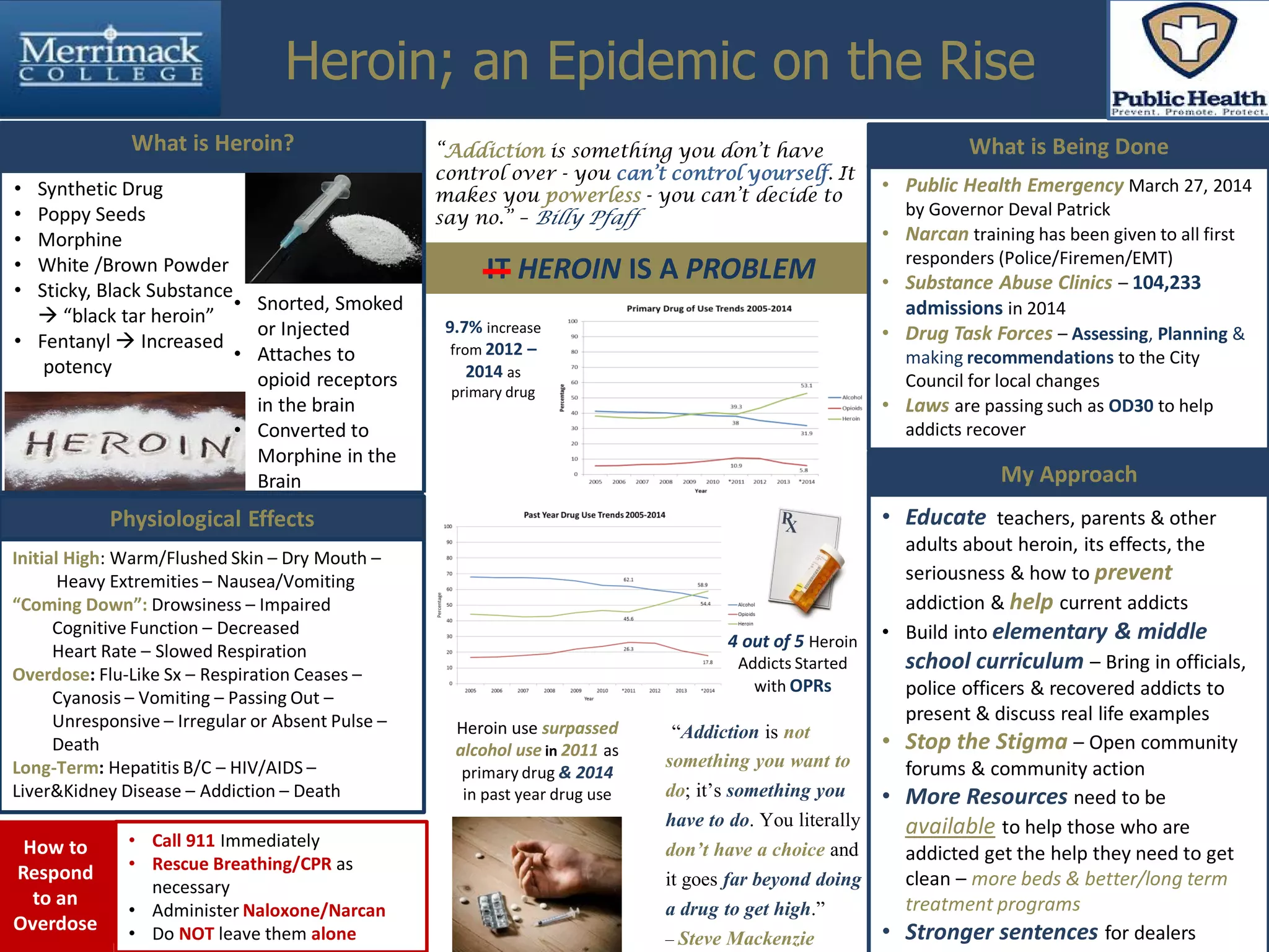 Heroin Project Poster | PPT