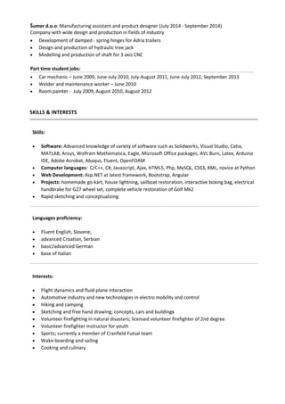 Aljaz Jelen_CV_LinkedIn | PDF