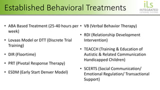 EFFECTIVE THERAPEUTIC ENHANCEMENTS TO ABA | PPT
