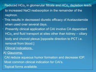 Diuretics and antidiuretics explaining mechanism of action, therapeutic ...