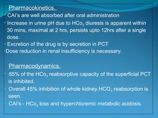 Diuretics and antidiuretics explaining mechanism of action, therapeutic ...